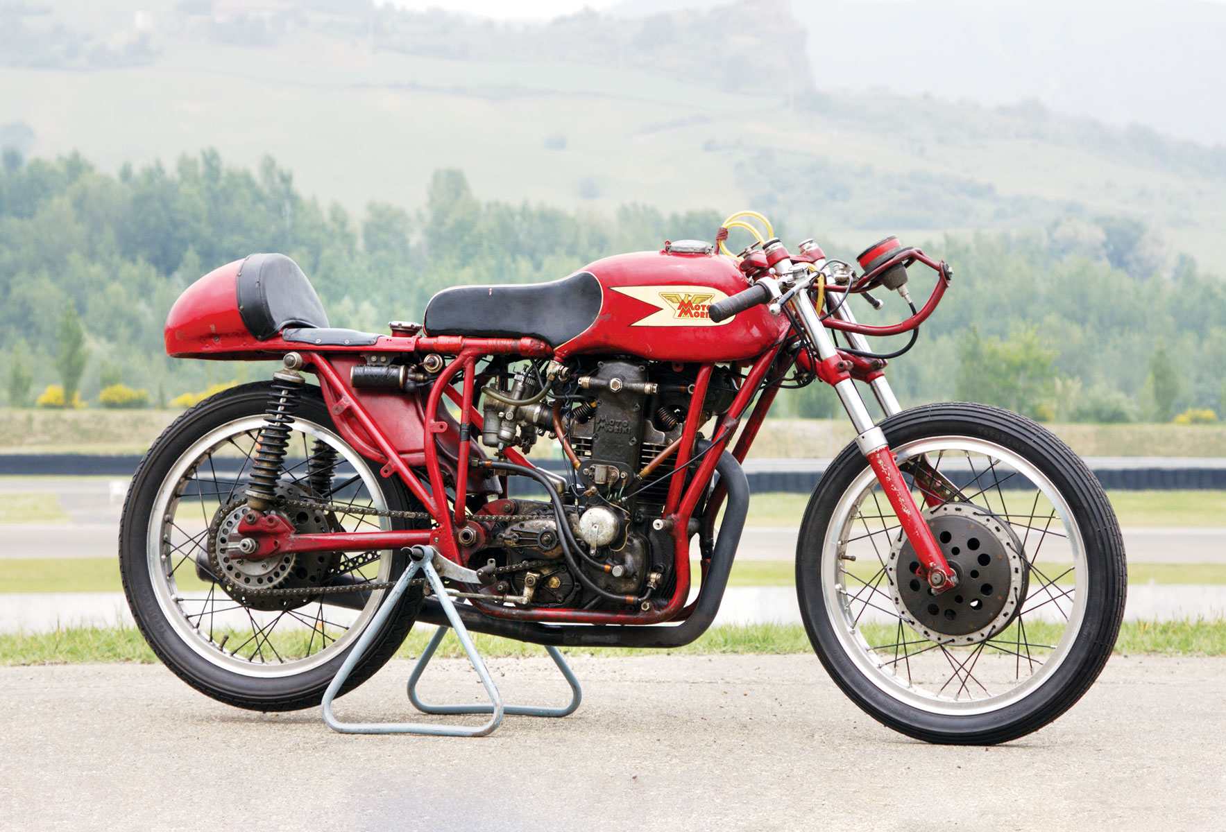 Battle-Scarred Moto Morini - Motorcycle Classics